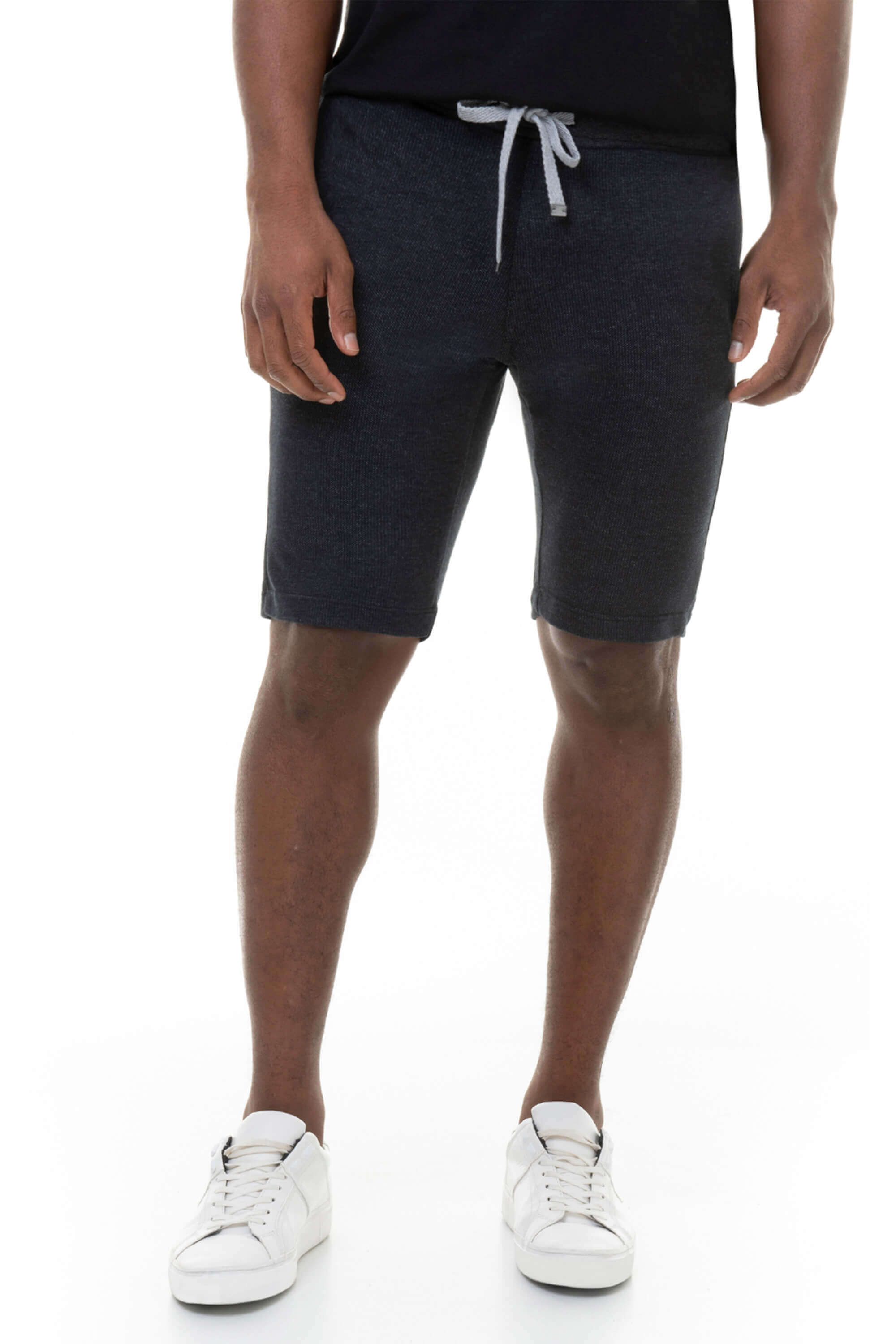 BERMUDA CONFORT JEANS PRETO