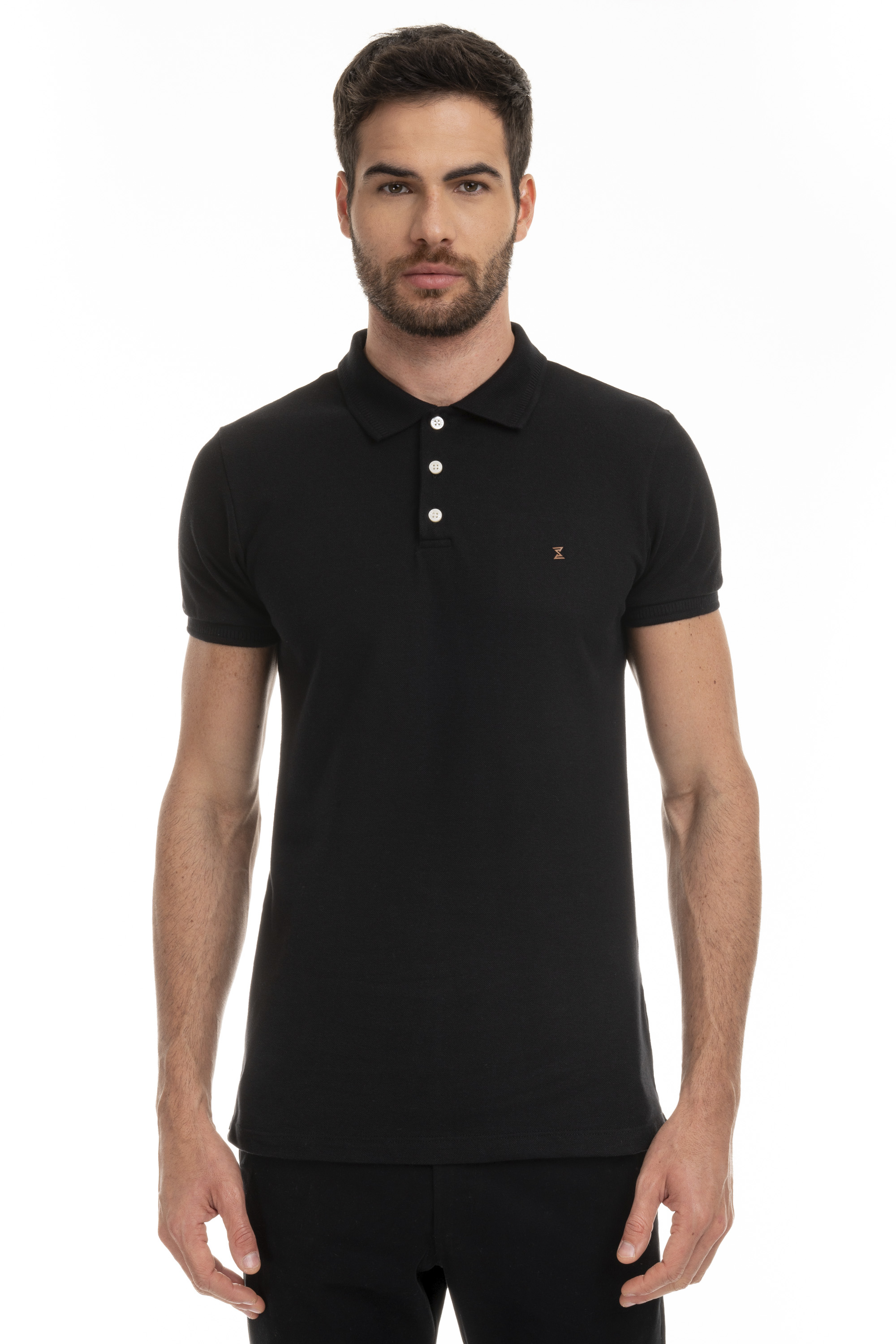 POLO DUALISTIC PRETO T